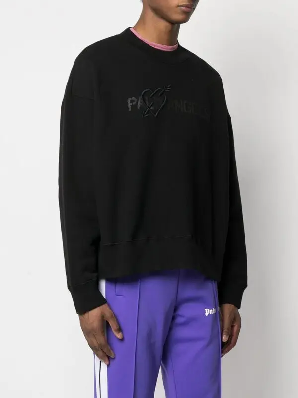 Palm Angels Logo-print Sweatshirt