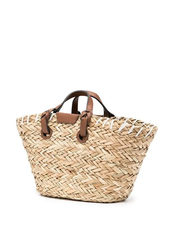 ANYA HINDMARCH Eyes Seagrass Straw Tote