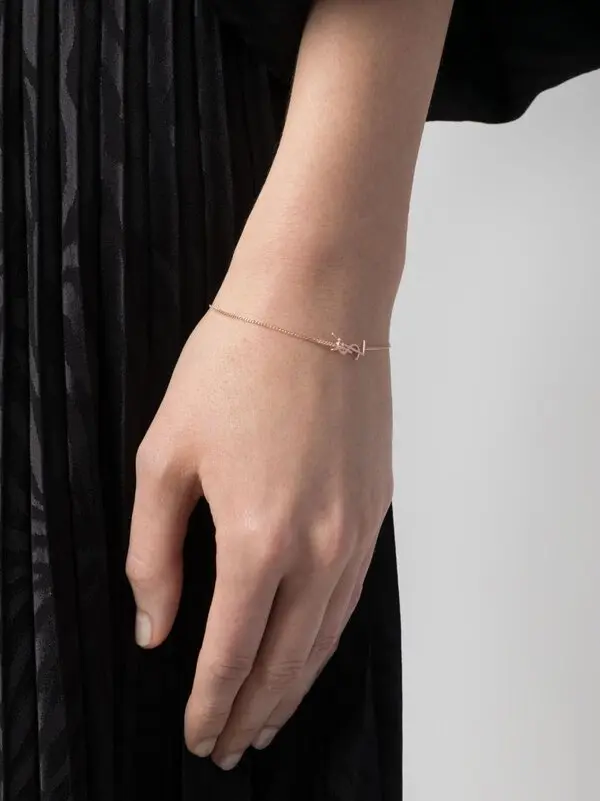 Saint Laurent Logo Chain Bracelet
