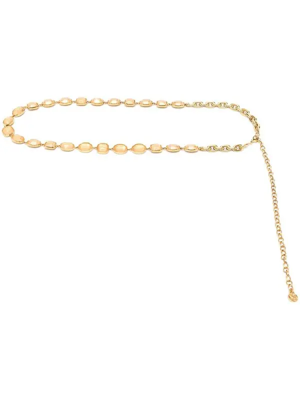 GOOSSENS Gemstone Chain Belt - Gold