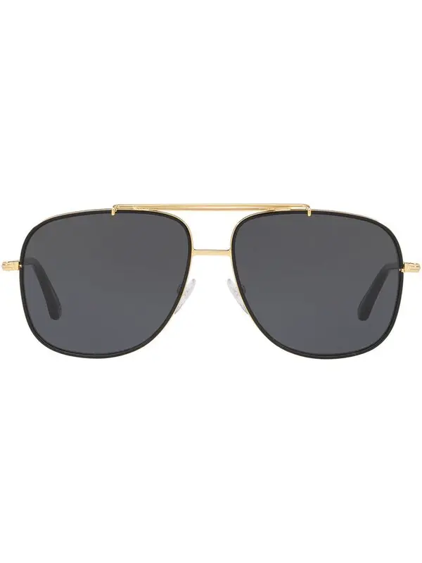 TOM FORD Pilot-frame Sunglasses - Gold