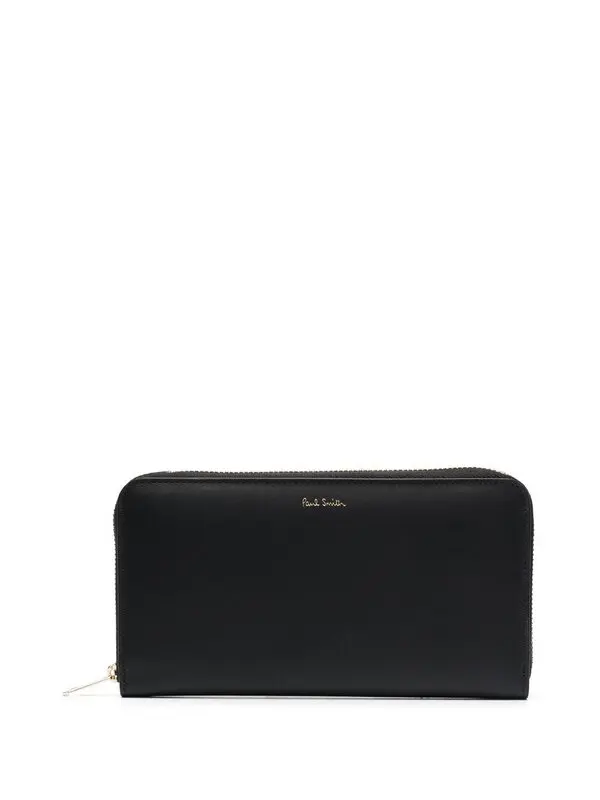 Paul Smith Artist Stripe-print Leather Wallet