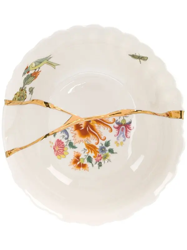 SELETTI Kintsugi Bowl - White