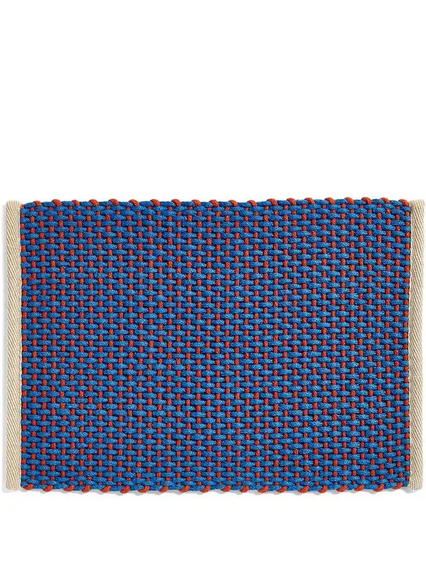 HAY Woven Door Mat - Blue