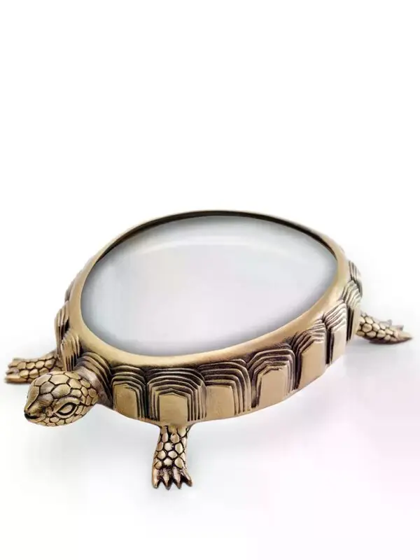 L'Objet Turtle Magnifying Glass - Gold
