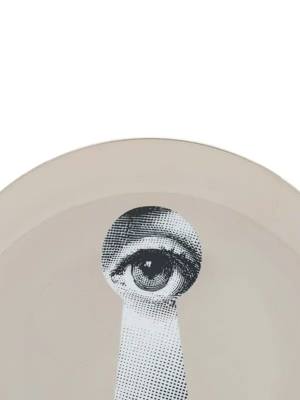 FORNASETTI Tema E Variazoni N.14 Wall Plate - Grey
