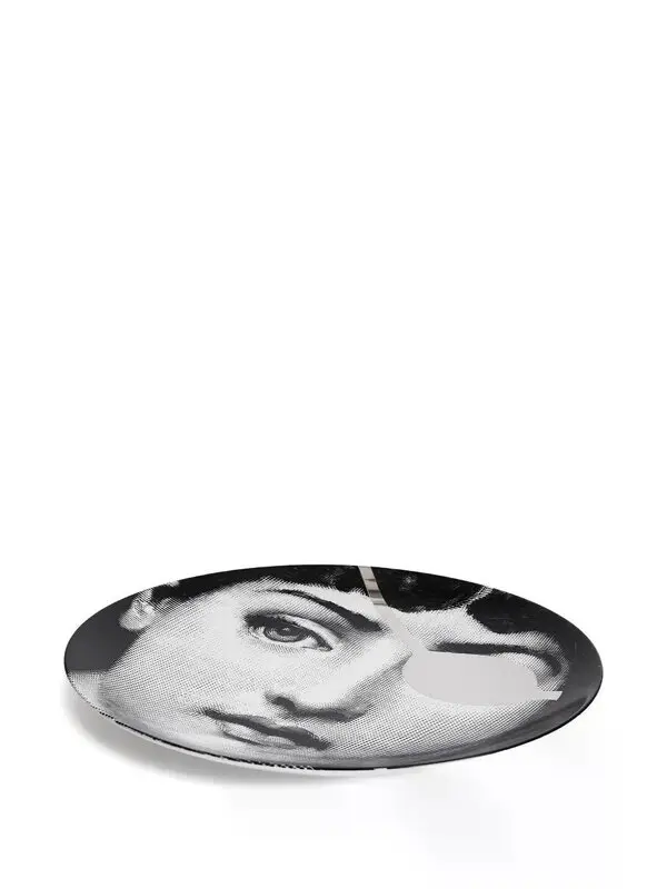 FORNASETTI Tema E Variazioni Wall Plate - Grey