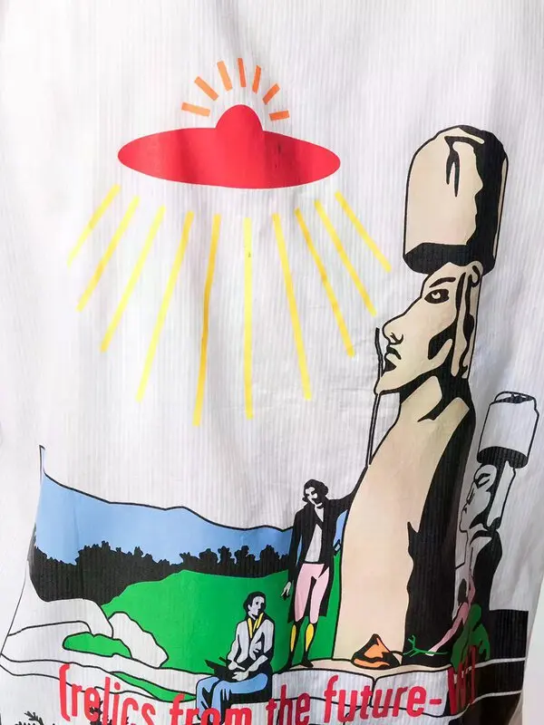 WALTER VAN BEIRENDONCK Relics From The Future Short-sleeved Shirt
