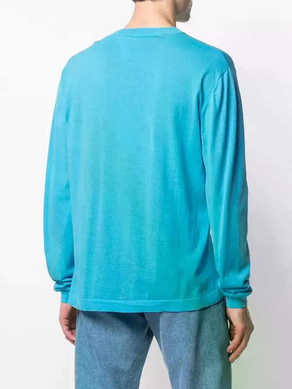 WALTER VAN BEIRENDONCK Owl Knitted Long-sleeved T-shirt