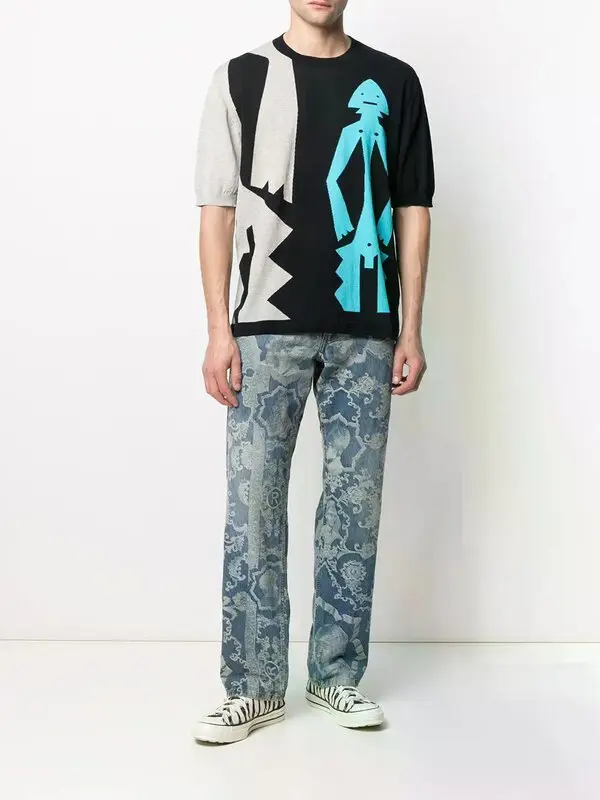 WALTER VAN BEIRENDONCK Mumuye Knit T-shirt