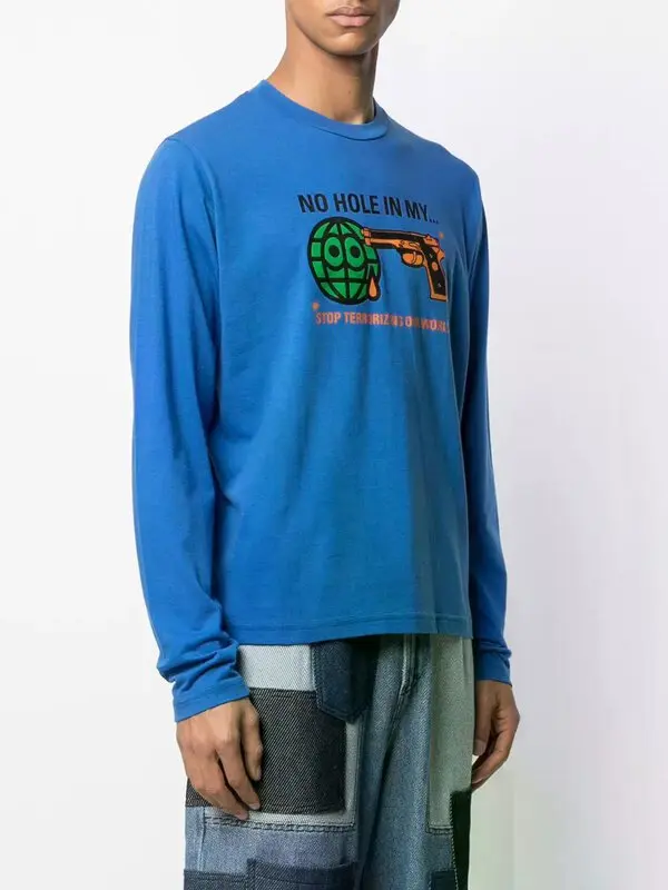 WALTER VAN BEIRENDONCK Gun Long-sleeved T-shirt