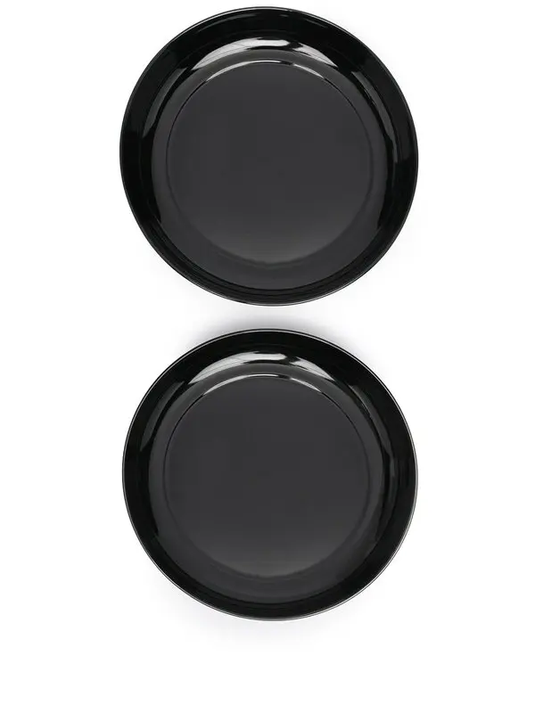 ANN DEMEULEMEESTER X SERAX Set Of Two Ceramic High Plates