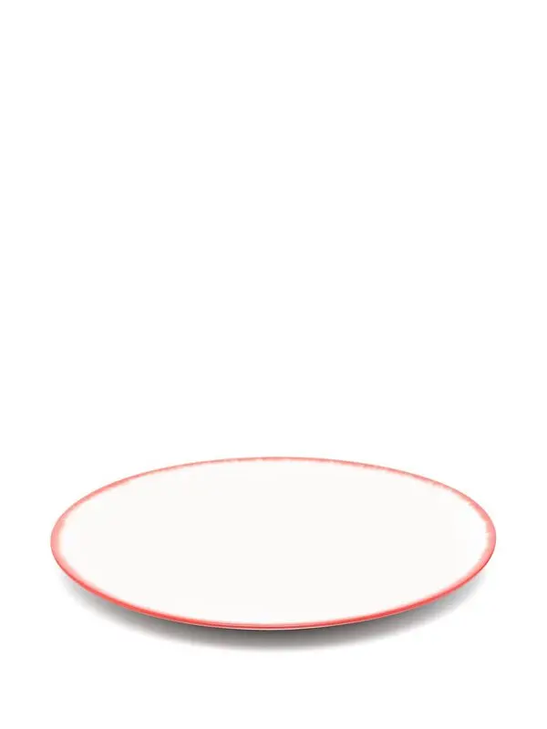 ANN DEMEULEMEESTER X SERAX Set Of Two Porcelain Contrast Rim Plates