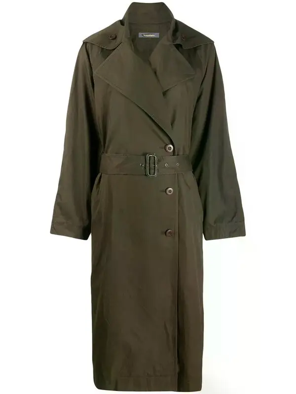 Issey Miyake 1980s Oversized Trench Coat