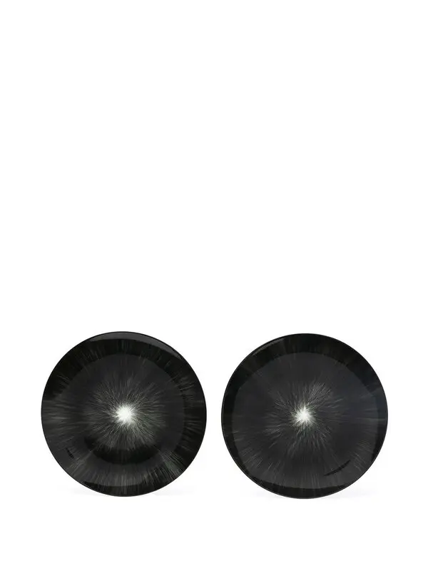ANN DEMEULEMEESTER Pair Of Shadow Print Plates