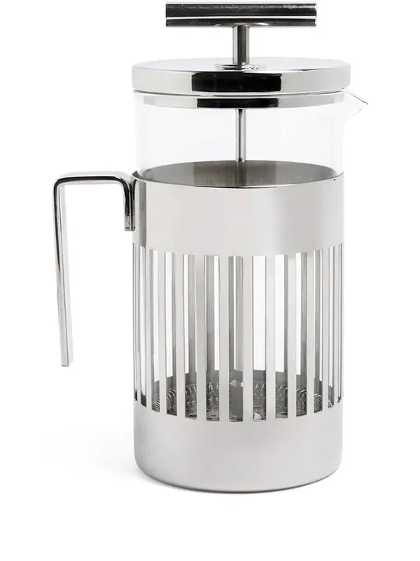 ALESSI Press Filter Coffee Maker - Silver