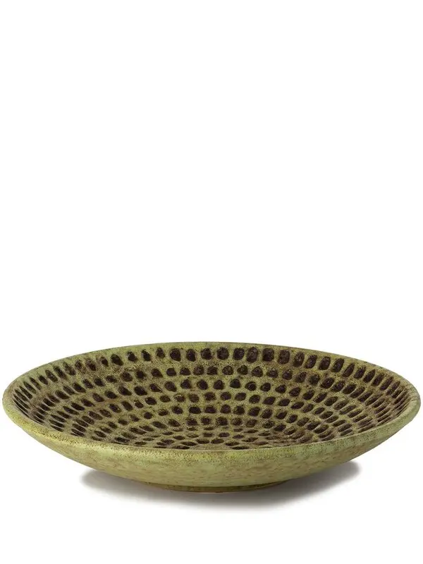 NUOVE FORME Textured Ceramic Bowl