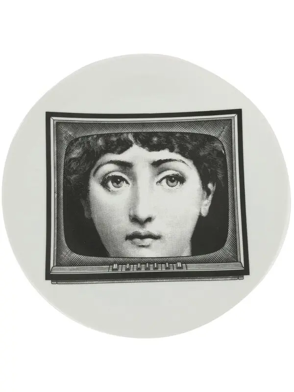 FORNASETTI Face Plate - Black