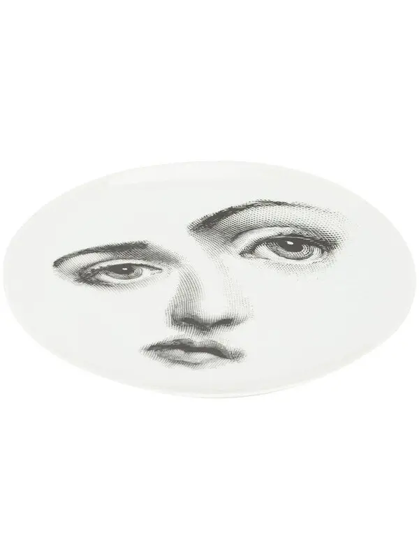 FORNASETTI Distorted Face Plate