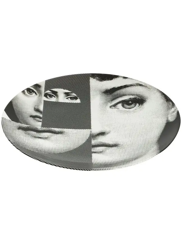 FORNASETTI Face Print Plate