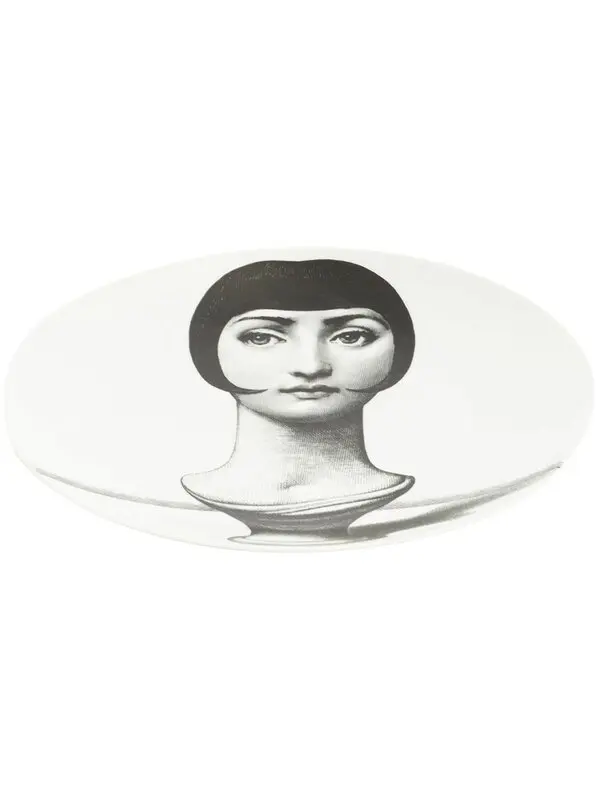 FORNASETTI Tema E Variazioni Wall Plate - Black
