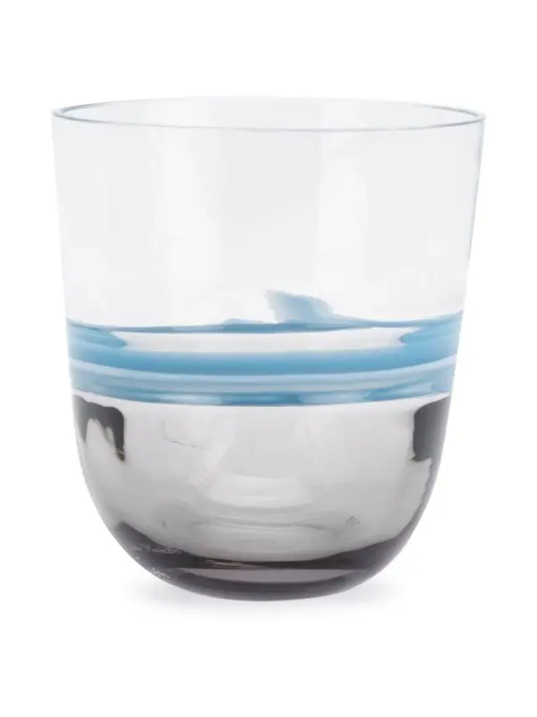 CARLO MORETTI Striped Glass - Blue