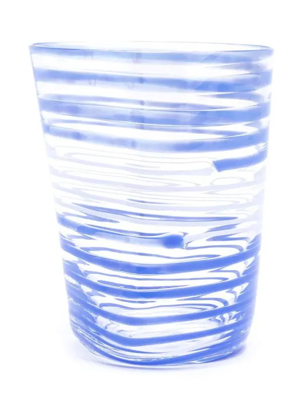 CARLO MORETTI Bora Striped Glass - Blue