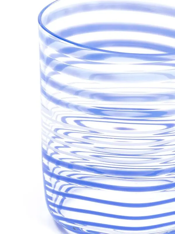 CARLO MORETTI Bora Striped Glass - Blue