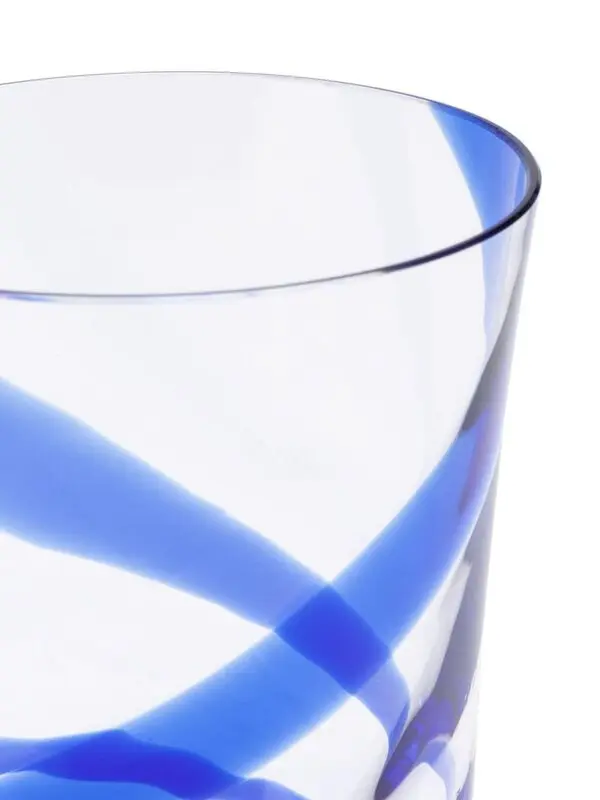 CARLO MORETTI Striped Glass - Blue