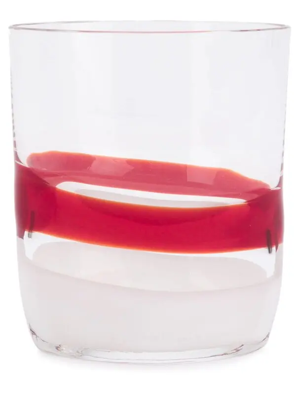 CARLO MORETTI Striped Glass - Red