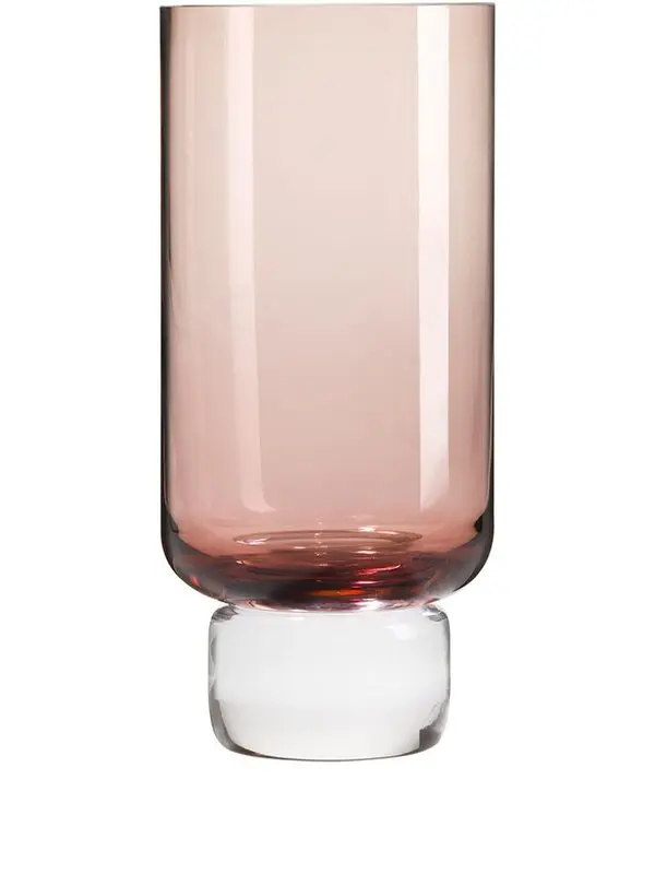KARAKTER Clessidra Glass Vase - Red
