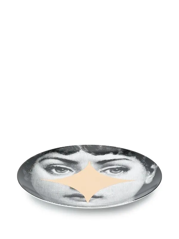 FORNASETTI T&v 'diamante' Wall Plate - White