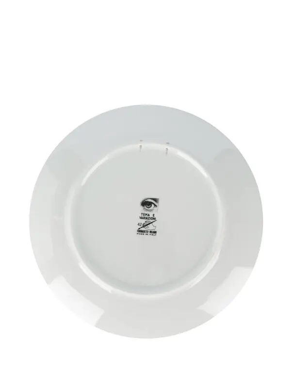 FORNASETTI T&v 'diamante' Wall Plate - White