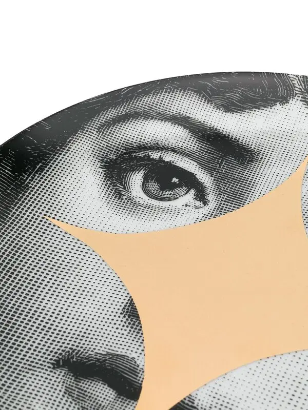 FORNASETTI T&v 'diamante' Wall Plate - White