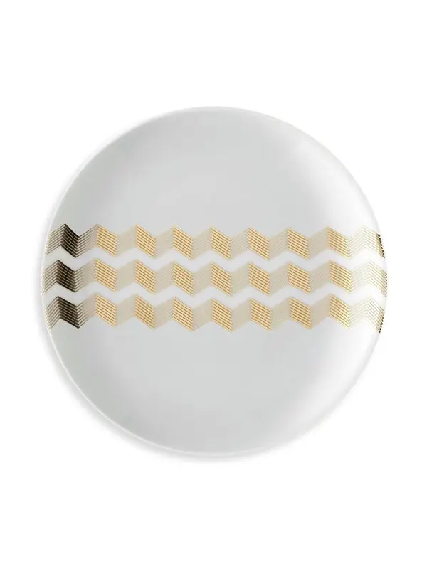LSA INTERNATIONAL Chevron Tea Plates