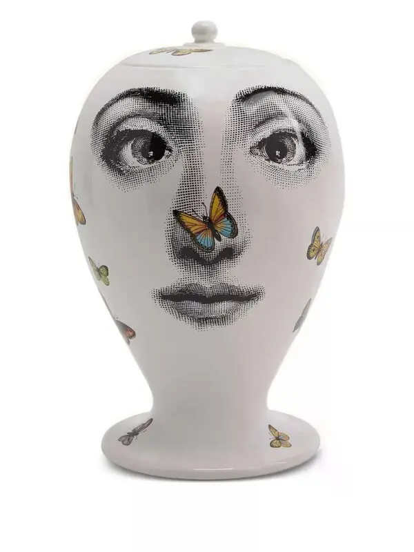 FORNASETTI Farfalle Vase - White