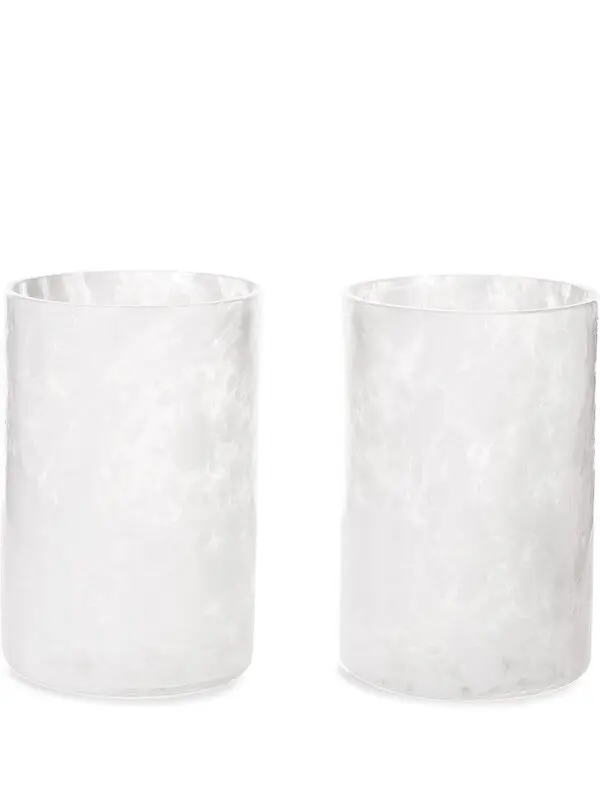 STORIES OF ITALY Opale Glasses - White