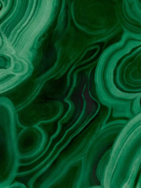 L'Objet Malachite Charger Plate