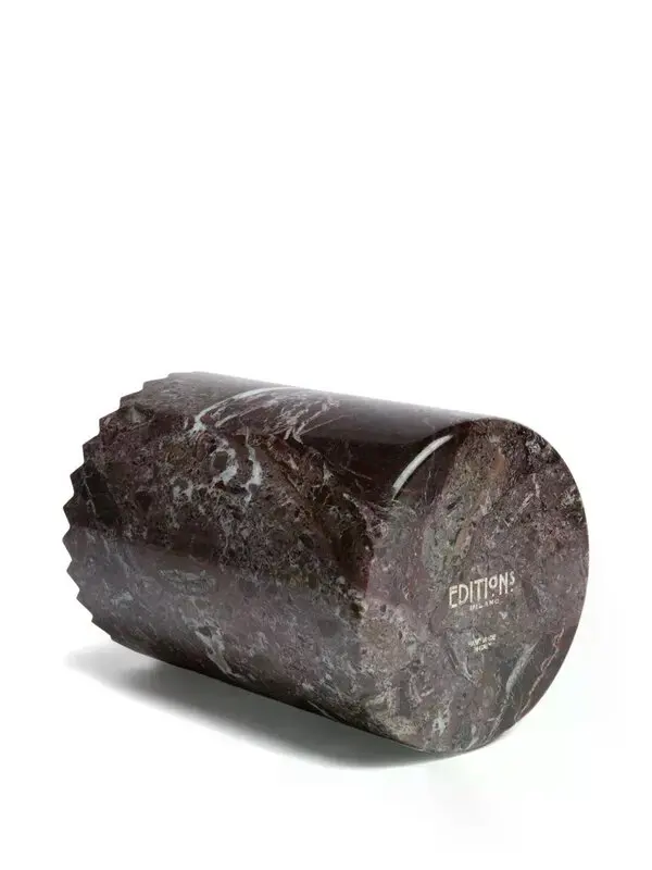 EDITIONS MILANO Triangoli Levanto Marble Vase