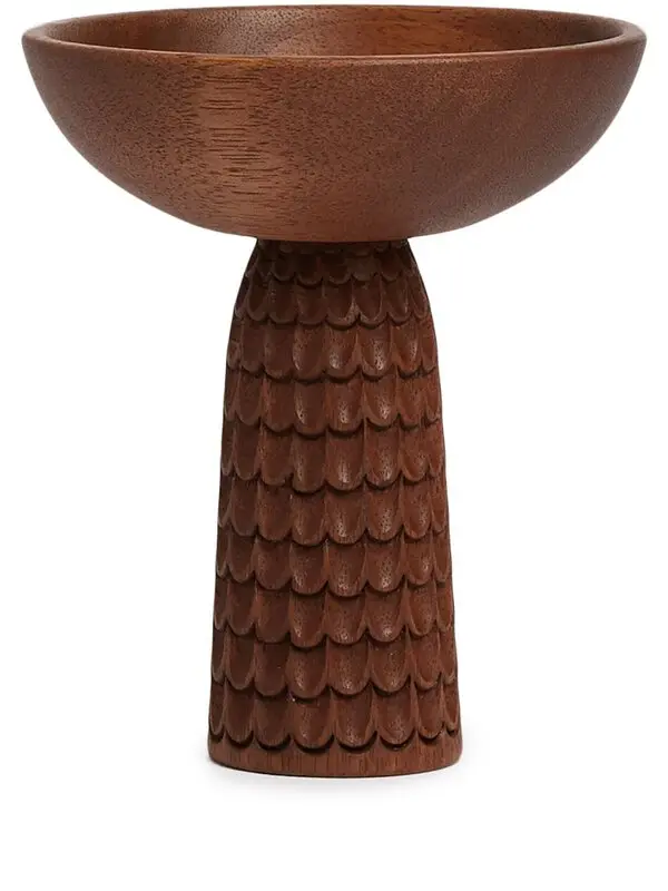 ZANAT Nera Small Wooden Bowl - Brown