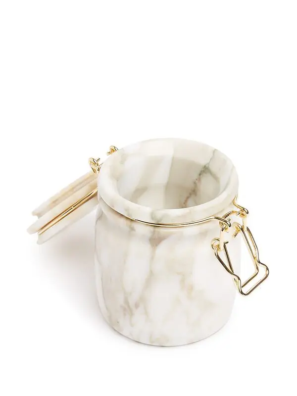 EDITIONS MILANO Miss Marble Calacatta Jar
