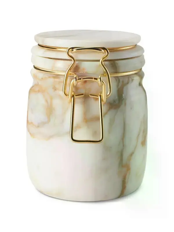 EDITIONS MILANO Miss Marble Calacatta Jar
