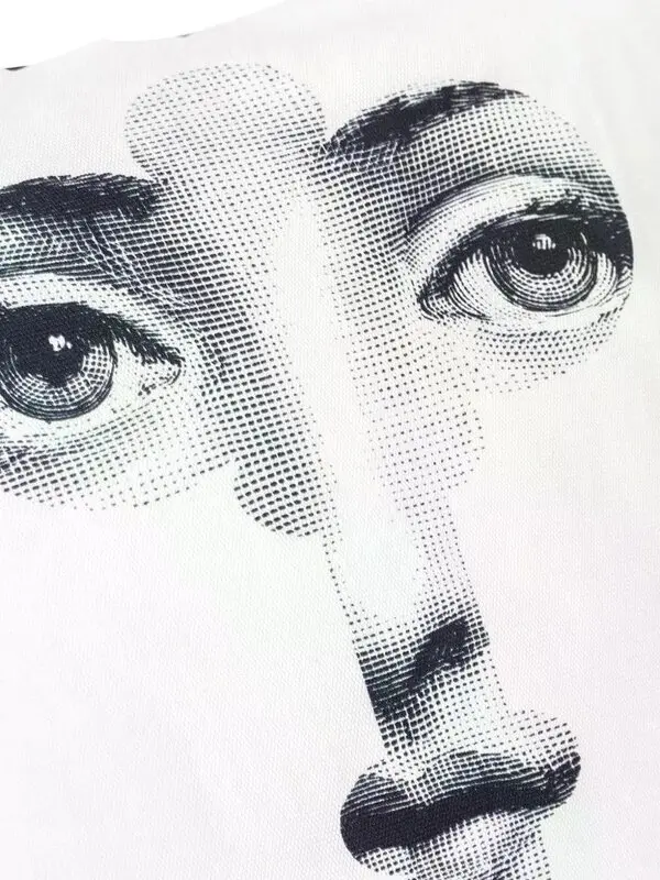 FORNASETTI Chiave E Serratura Graphic-print Cushion