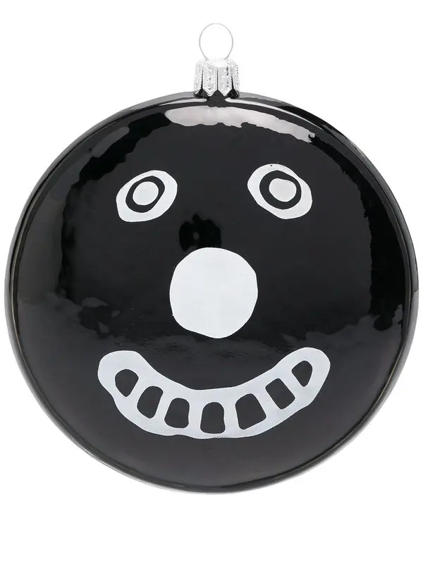 10 CORSO COMO Smile-print Bauble - Black