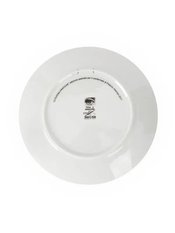 FORNASETTI Printed Design Plate