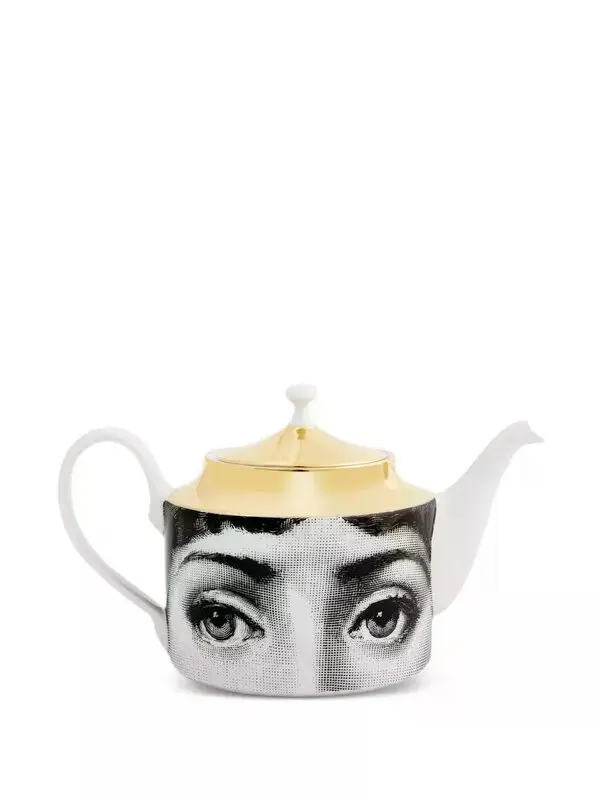 FORNASETTI Tema E Variazioni N. 21 Tea Pot - Black