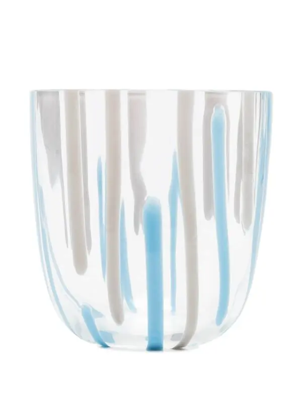 CARLO MORETTI Abstract Stripe Print Glass