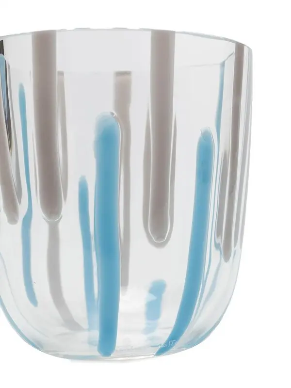 CARLO MORETTI Abstract Stripe Print Glass