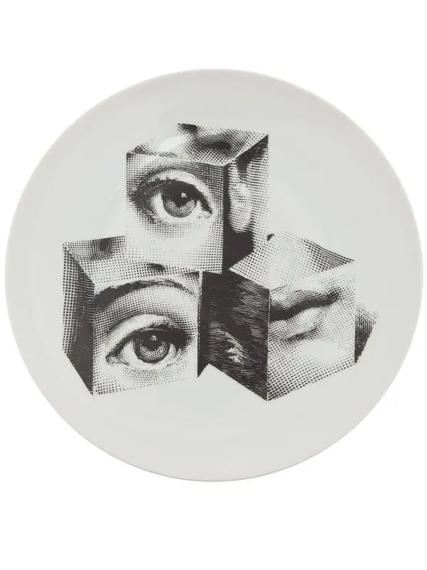 FORNASETTI Plate - White