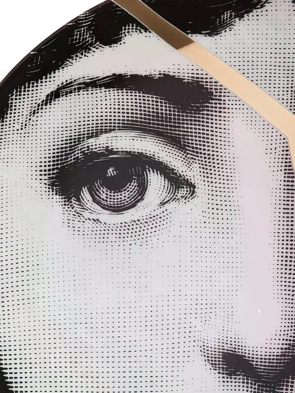 FORNASETTI Tema E Variazioni N. 8 Wall Plate - Black
